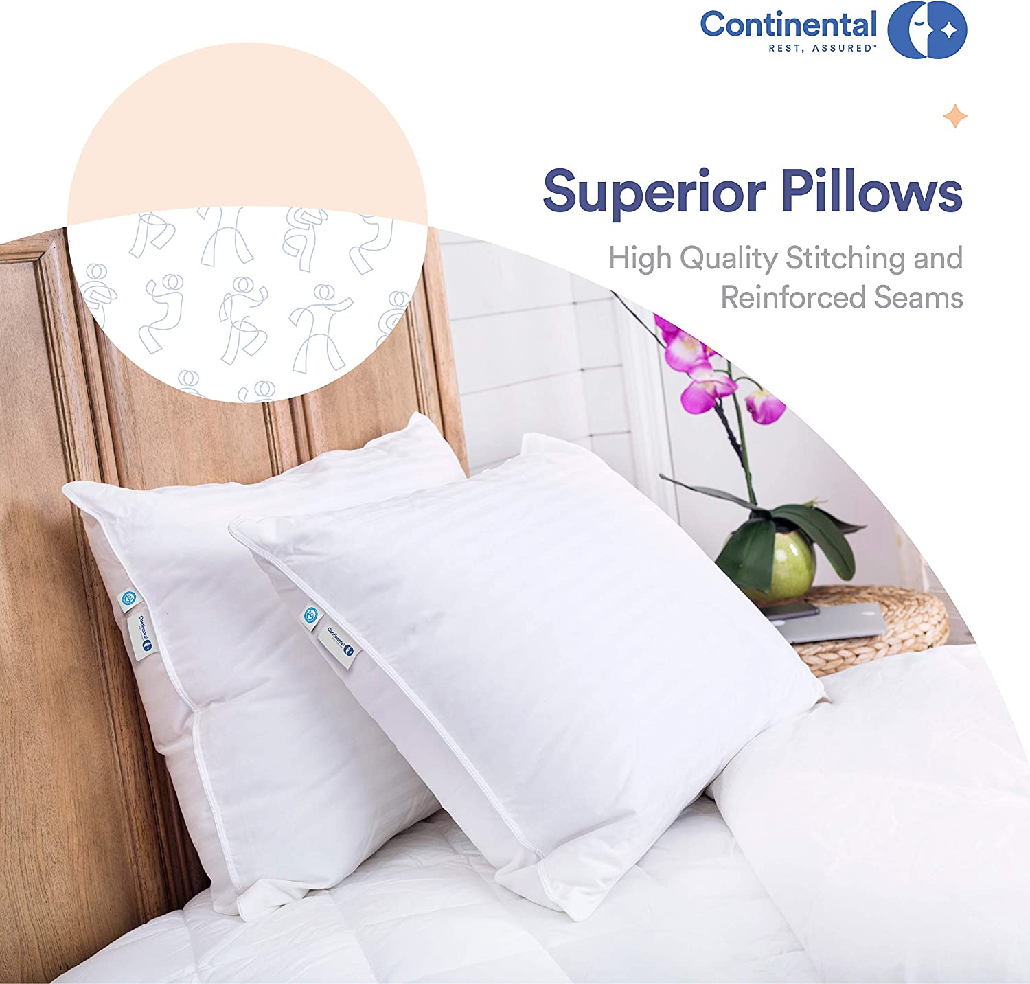 Serenity 700FP Goose Down Pillow | Cozy & Lightweight Warmth ...